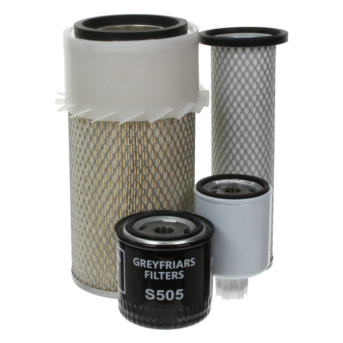 Filter Service Kit for Bobcat S 130 Mini Loader | Engine: Kubota V2203 ...