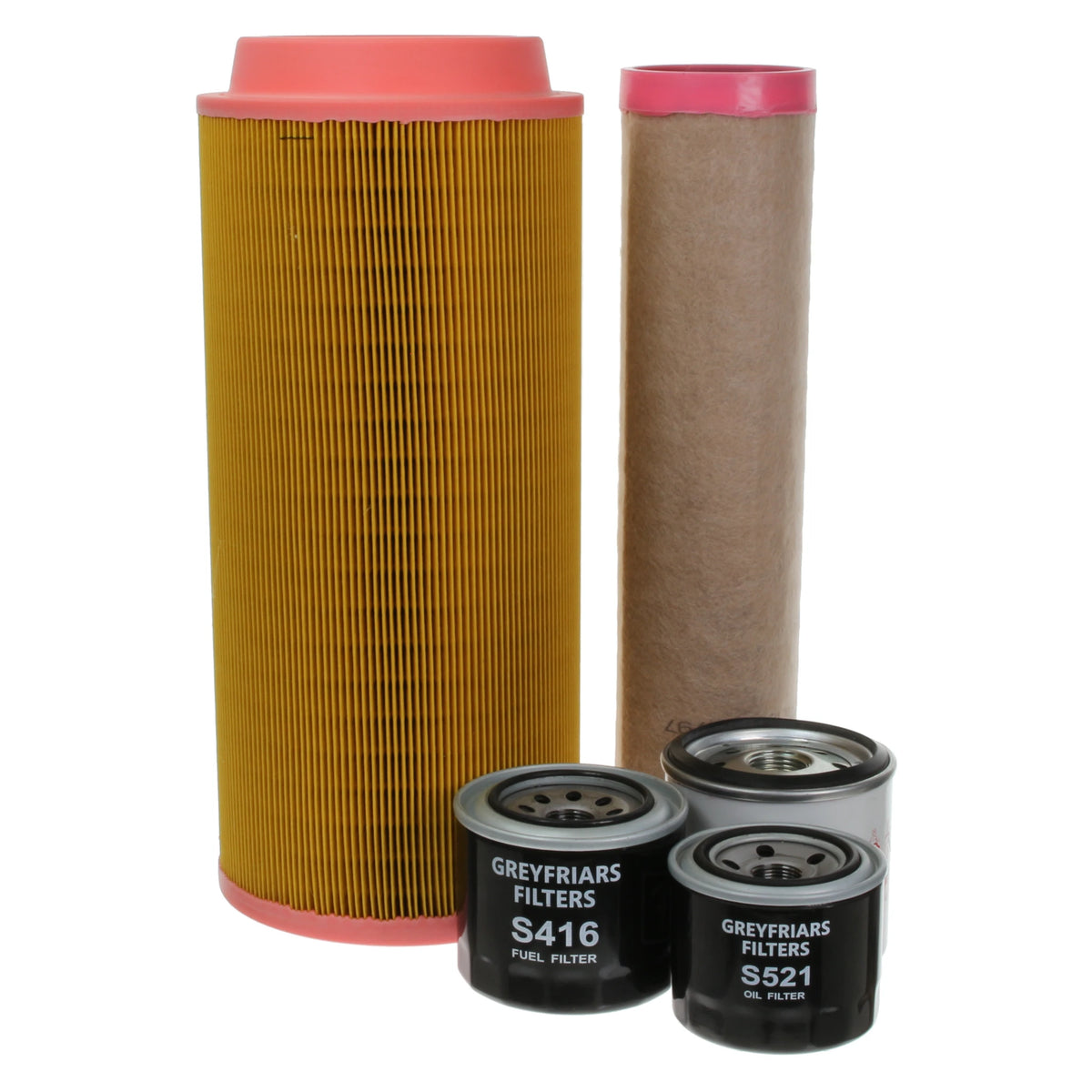 Filter Service Kit for Doosan Daewoo 15158 Compressor | Engine: Yanmar ...
