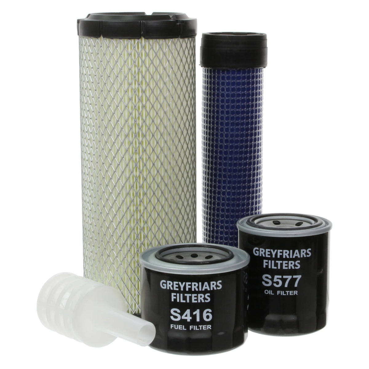 Filter Service Kit for Hitachi ZX 40 U-2 ZAXIS Mini Excavator | Engine ...