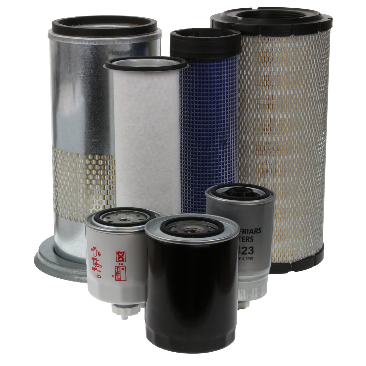 Filter Service Kit for New Holland 7635 Tractor | Engine: New Holland ...