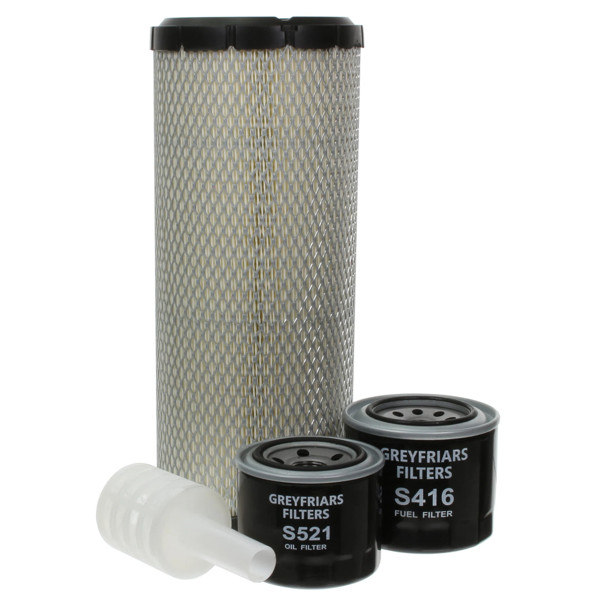 Filter Service Kit for Komatsu PC 45 MR-5 Mini Excavator | Engine: Kom ...