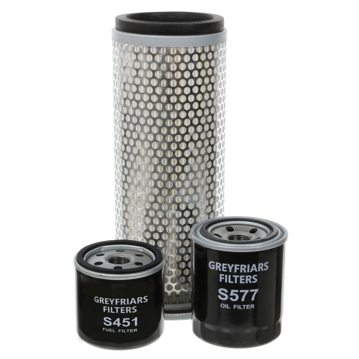 Filter Service Kit for Ransomes PARKWAY 225 Lawnmower | Engine: Kubota ...