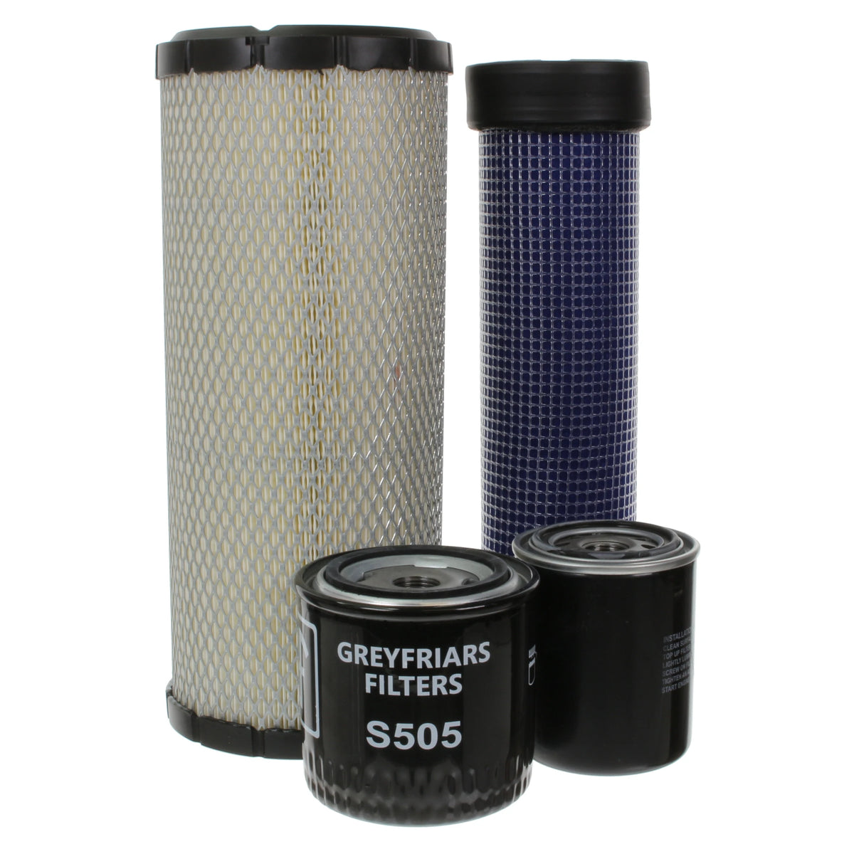 Filter Service Kit for Ingersoll Rand DD 29 Compactor | Engine: Kubota ...