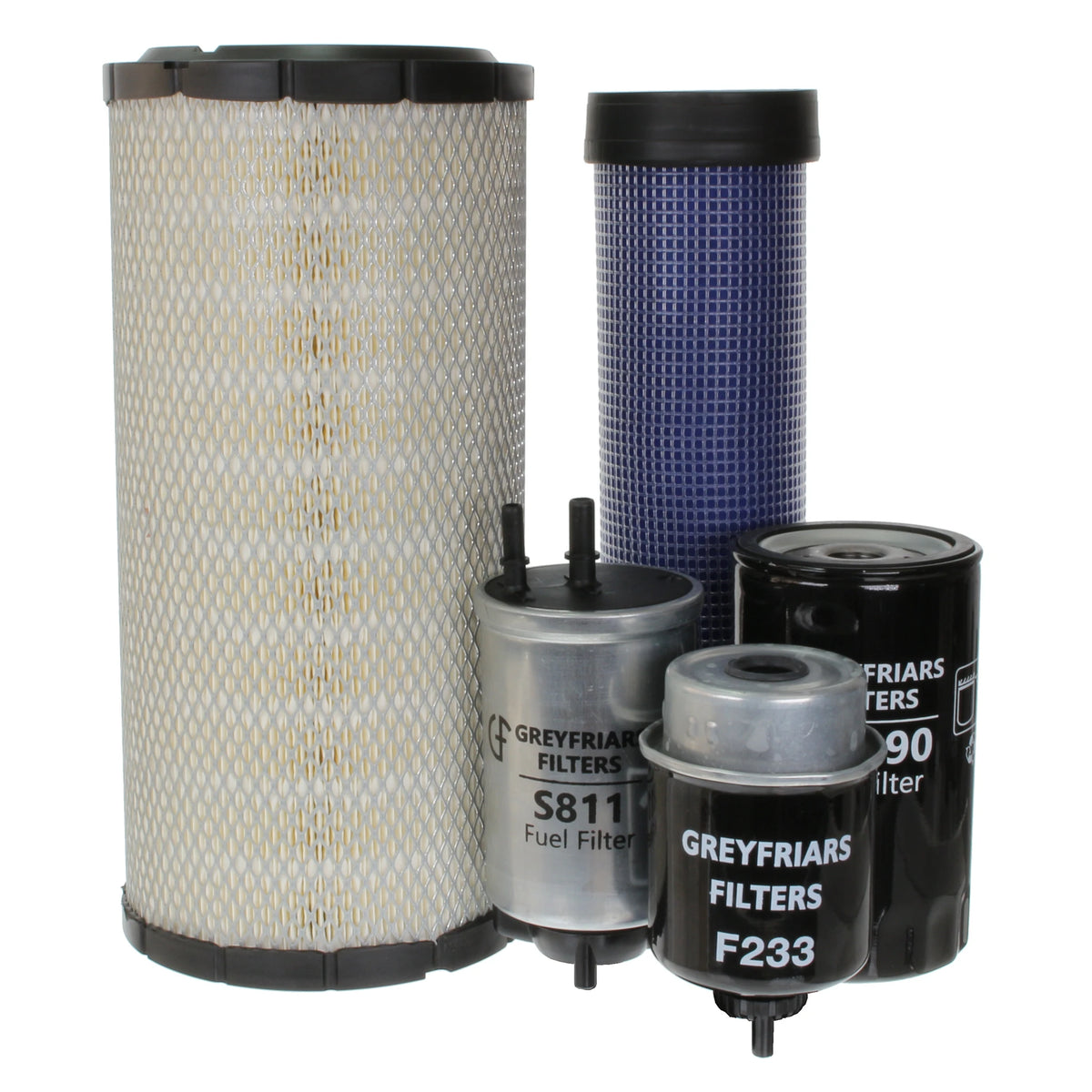 Filter Service Kit for JCB 524-50 Telehandler | Engine: JCB 444N2 | Ye ...