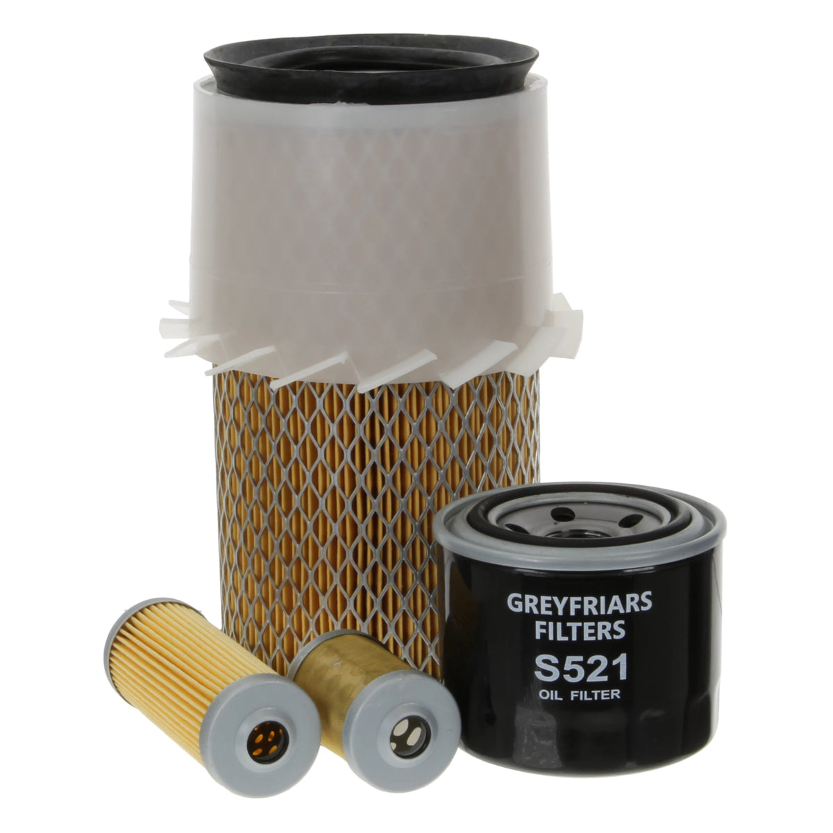 Filter Service Kit for Kobelco SK 30 SR Mini Excavator | Engine: Yanma ...