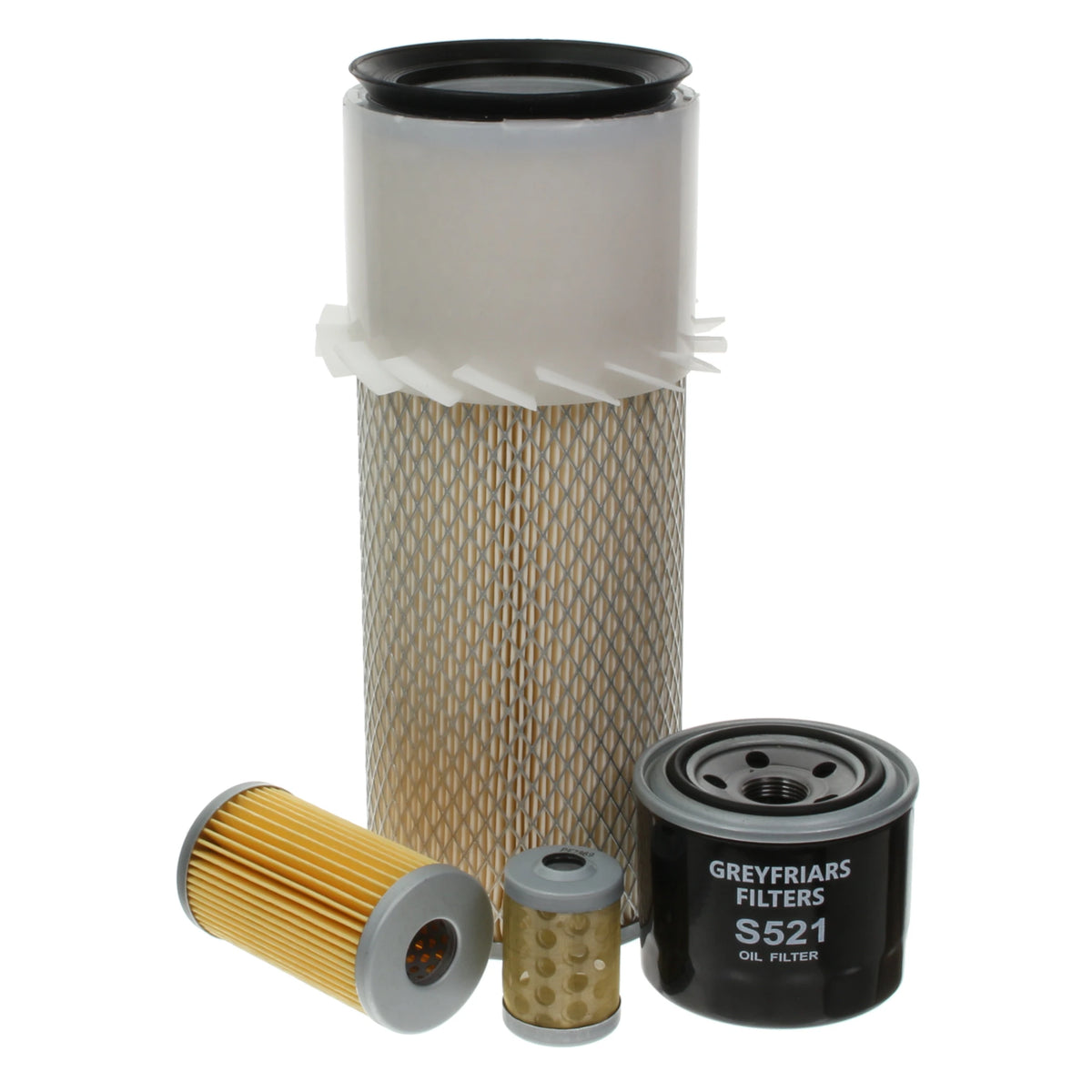 Filter Service Kit for Yanmar VIO 40 V Mini Excavator | Engine: Yanmar ...