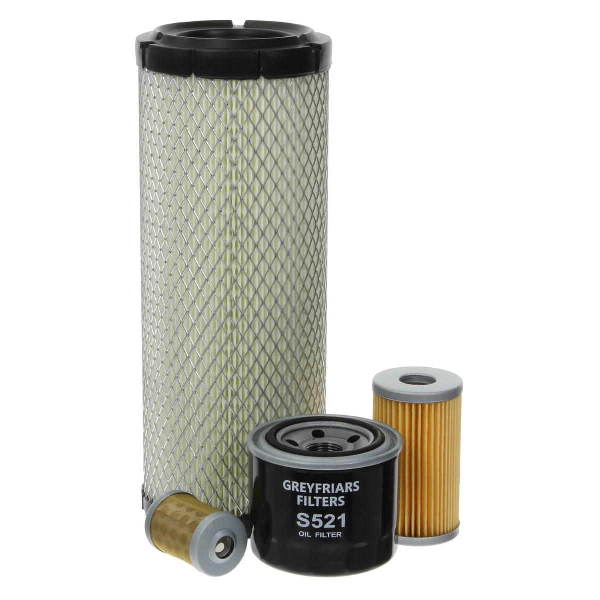 Filter Service Kit for Yanmar VIO 55 Mini Excavator | Engine: Yanmar 4 ...