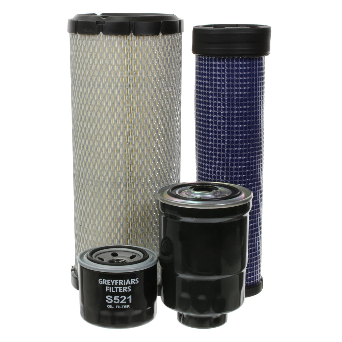 Filter Service Kit for Komatsu FD 25-T14 Forklift | Engine: Mitsubishi ...