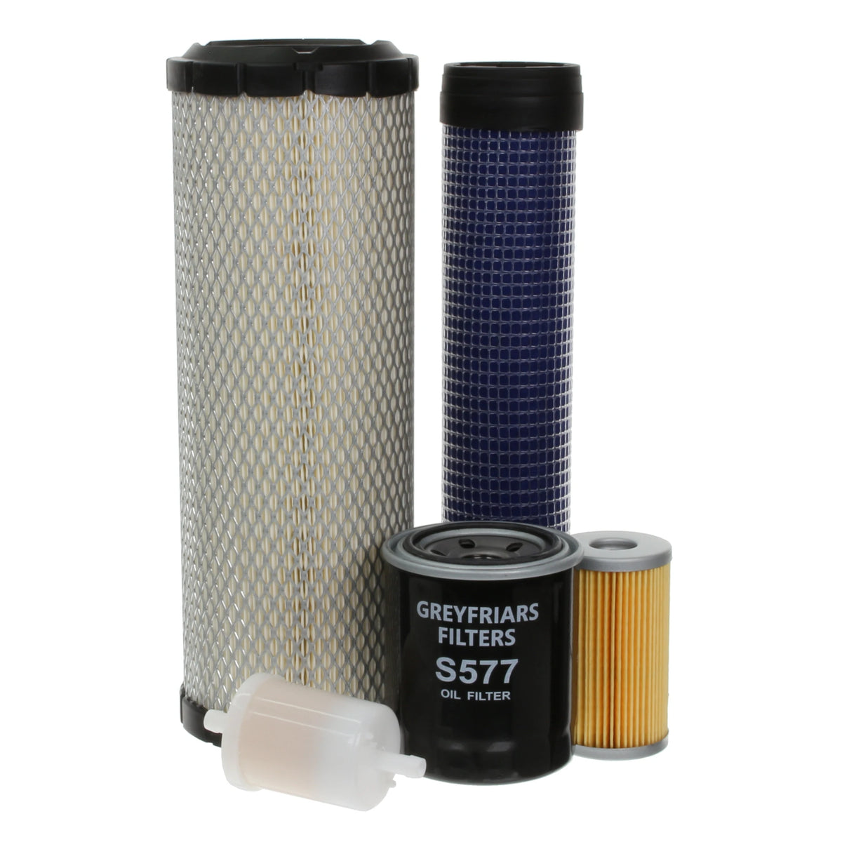 Filter Service Kit for Manitou MAN GO 12 Work Platform | Engine: Kubot ...