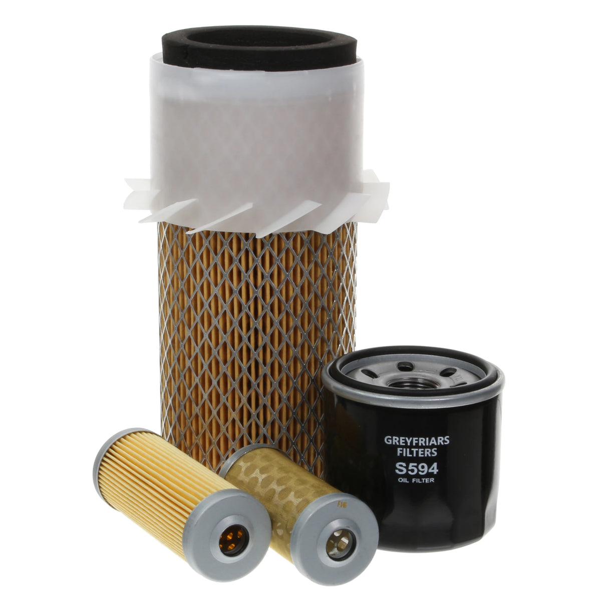 Filter Service Kit for Neuson 2202 RD Mini Excavator | Engine: Yanmar ...