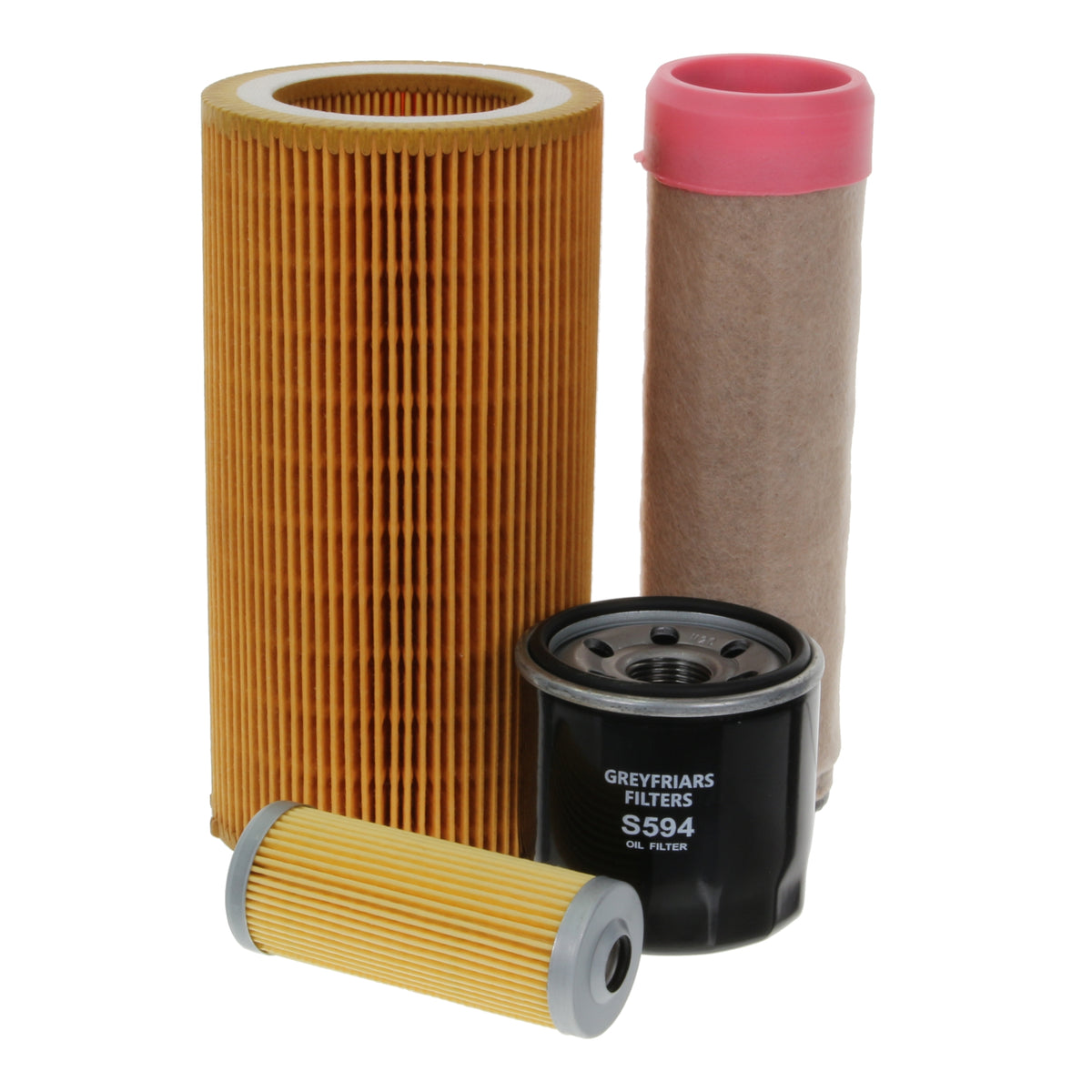 Filter Service Kit for Neuson 803 RD Mini Excavator | Engine: Yanmar 3 ...