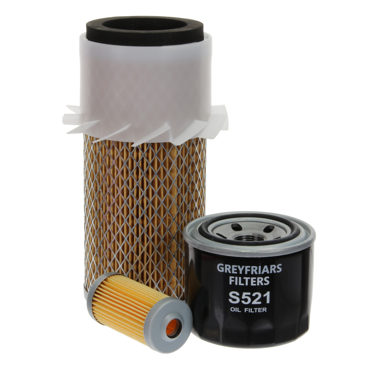 500 Hour Filter Service Kit fits John Deere 455 Mower | Engine: Yanmar ...