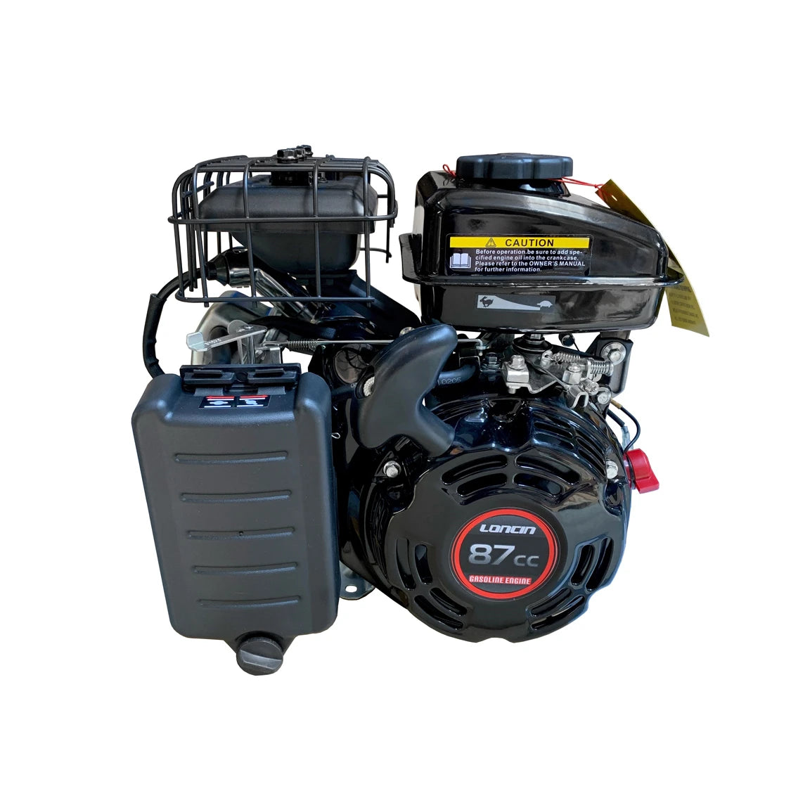 Loncin LC154 Engine, 2.1HP - 2.8HP, 16mm Parallel Shaft, Recoil Start ...