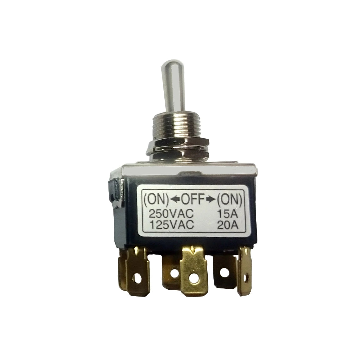 TOGGLE SWITCH RETURN TO CENTRE 6 POLE SPADE (For Scissor Hoist ...