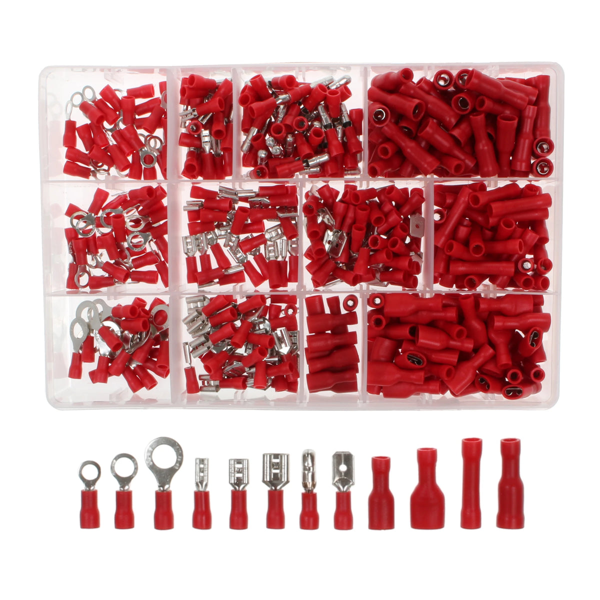 Assorted Red Terminals (Qty 400) – Greenred Spares