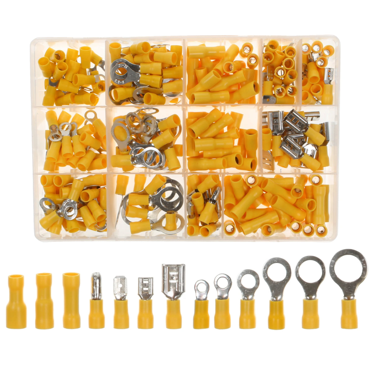 Assorted Yellow Terminals (Qty 260) – Greenred Spares