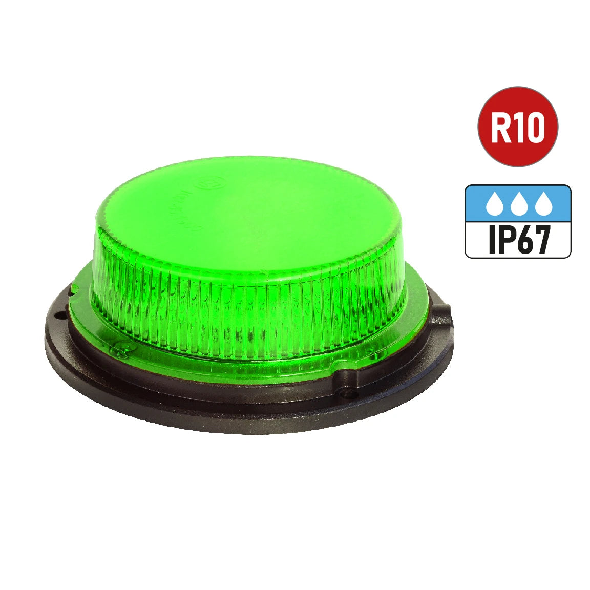 Vision Red Eco Magnetic LED Beacon - GREEN – Greenred Spares